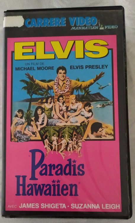 4 VHS SECAM Elvis Presley (Gebraucht) in Chezard St-Martin für CHF 12 ...