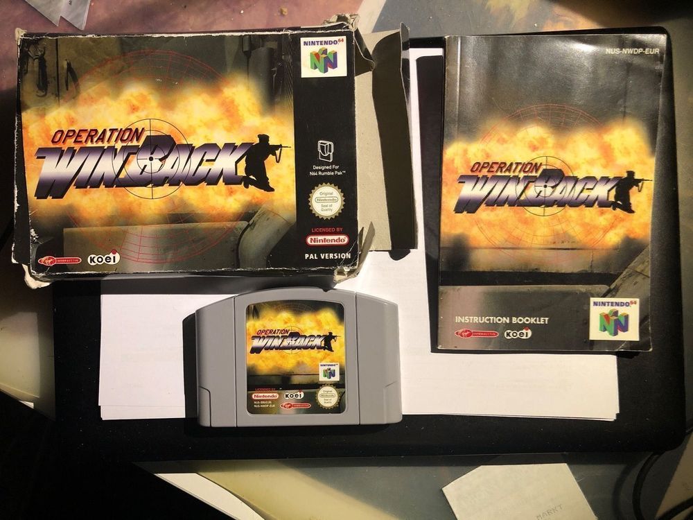 Operation Winback, Nintendo 64, komplett (Gebraucht) in Basel für CHF ...