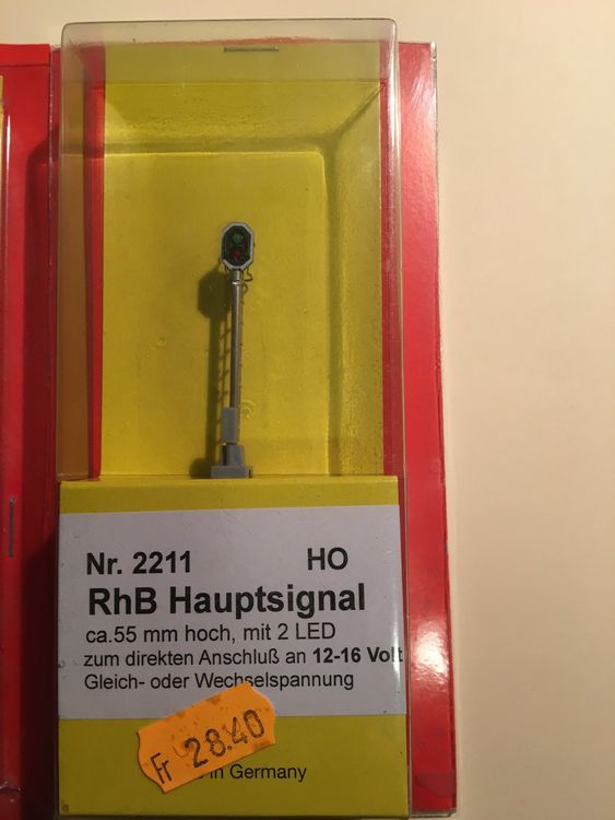 RHB Hauptsignal für H0m Schneider | Kaufen auf Ricardo