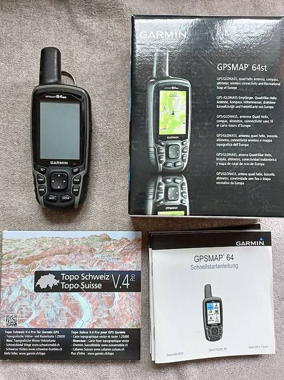 Garmin 64st GPS mit Topo Schweiz 4.0 (Gebraucht) in Unterseen für CHF ...