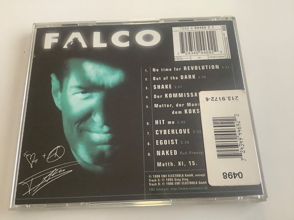 Falco / out of the dark ( into the light ) 1998 (Gebraucht) in ...