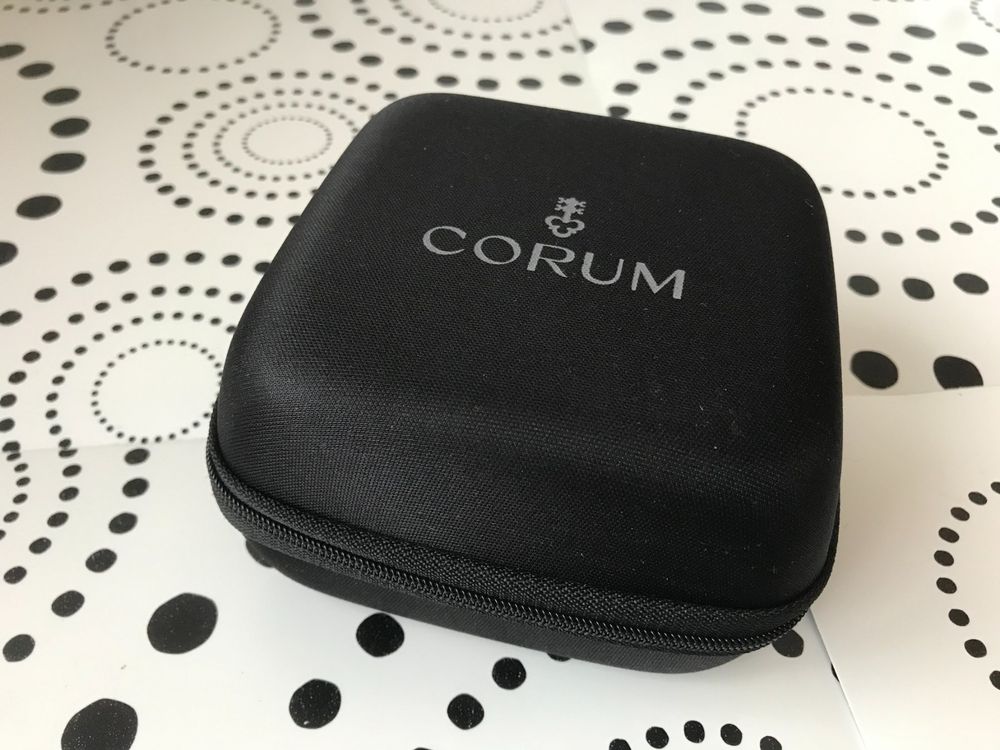 CORUM ORIGINAL - WATCH CASE BOX ETUI SCHACHTEL - NEW !!! (Neu (gemäss ...