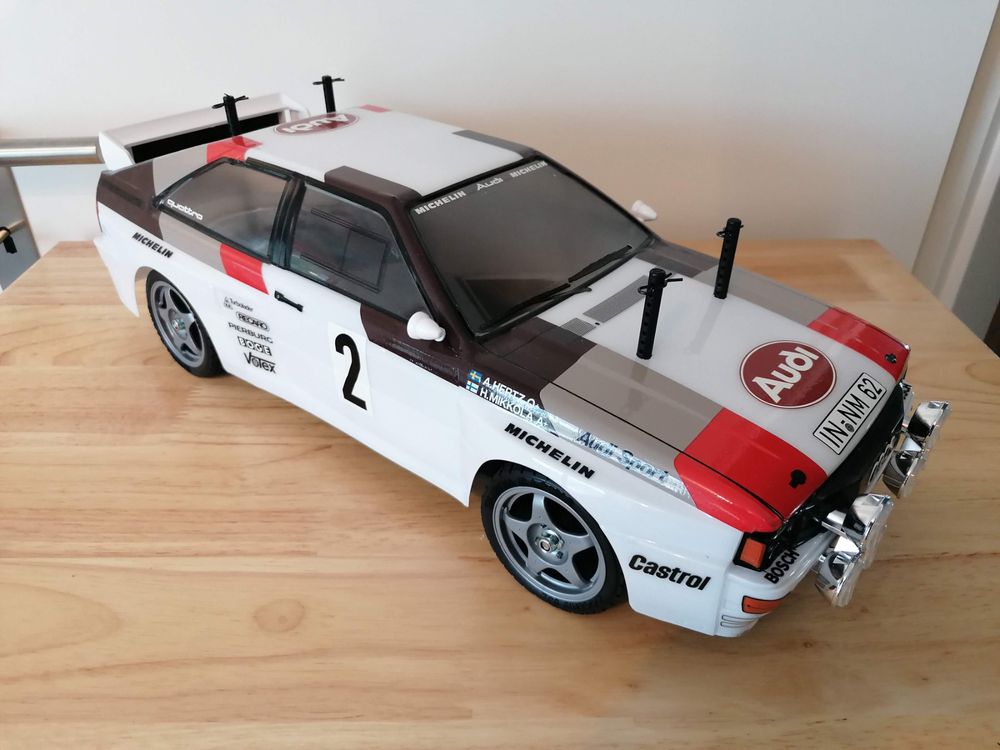 Tamiya Audi Quattro A2 TT02 | Kaufen auf Ricardo