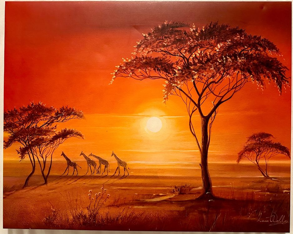Bild / Leinwand: Afrika (Gebraucht) in Wynau für CHF 10 – nur Abholung ...