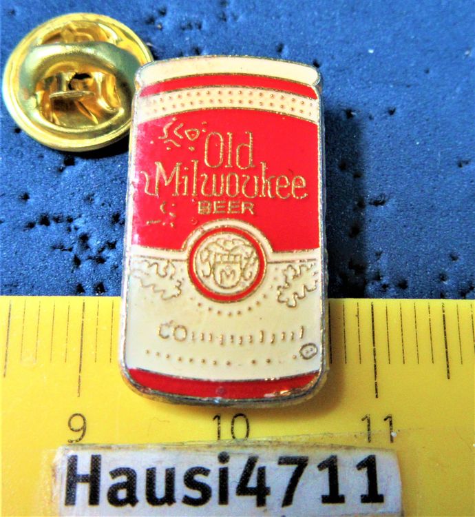 PIN BIER BEER OLD MILWOUKEE DOSE | Kaufen auf Ricardo