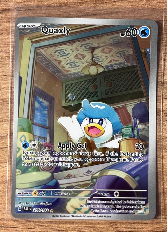 Quaxly 206/193 Pokemon Paldea Evolved | Kaufen auf Ricardo Quaxly 206/193 Pokemon Paldea Evolved | Kaufen auf Ricardo