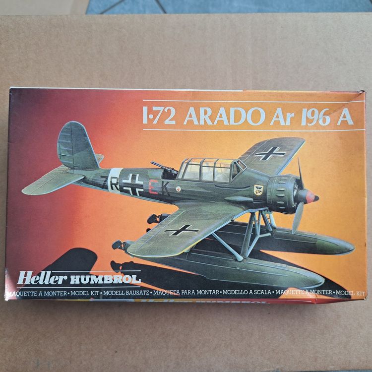Arado AR 196 A, Kit 1/72 Heller Humbrol (Neu (gemäss Beschreibung)) in Kloten für CHF 9 – mit ...