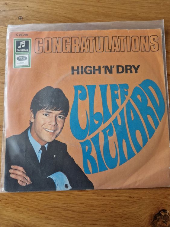 Vinyl Single - Cliff Richard - Congratulations (Gebraucht) in Sursee ...