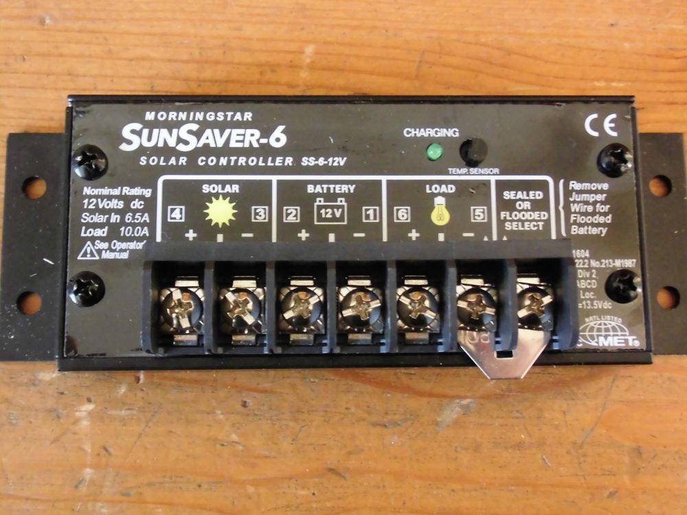 Morningstar Sunsaver SS-6L-12V 6A PWM LADEREGLER SOLAR | Kaufen auf Ricardo