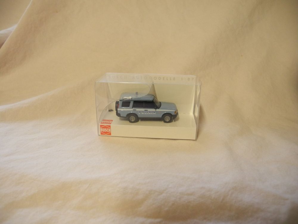 BUSCH NR. 51914 LAND ROVER DISCOVERY POLIZIA MIB (Neu und ...