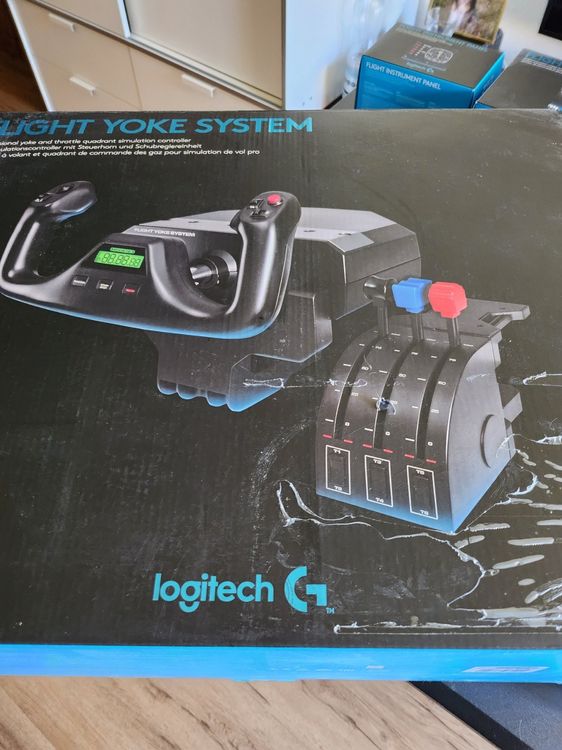 Logitech Flight Yoke System (Neu (gemäss Beschreibung)) in für CHF 320 ...