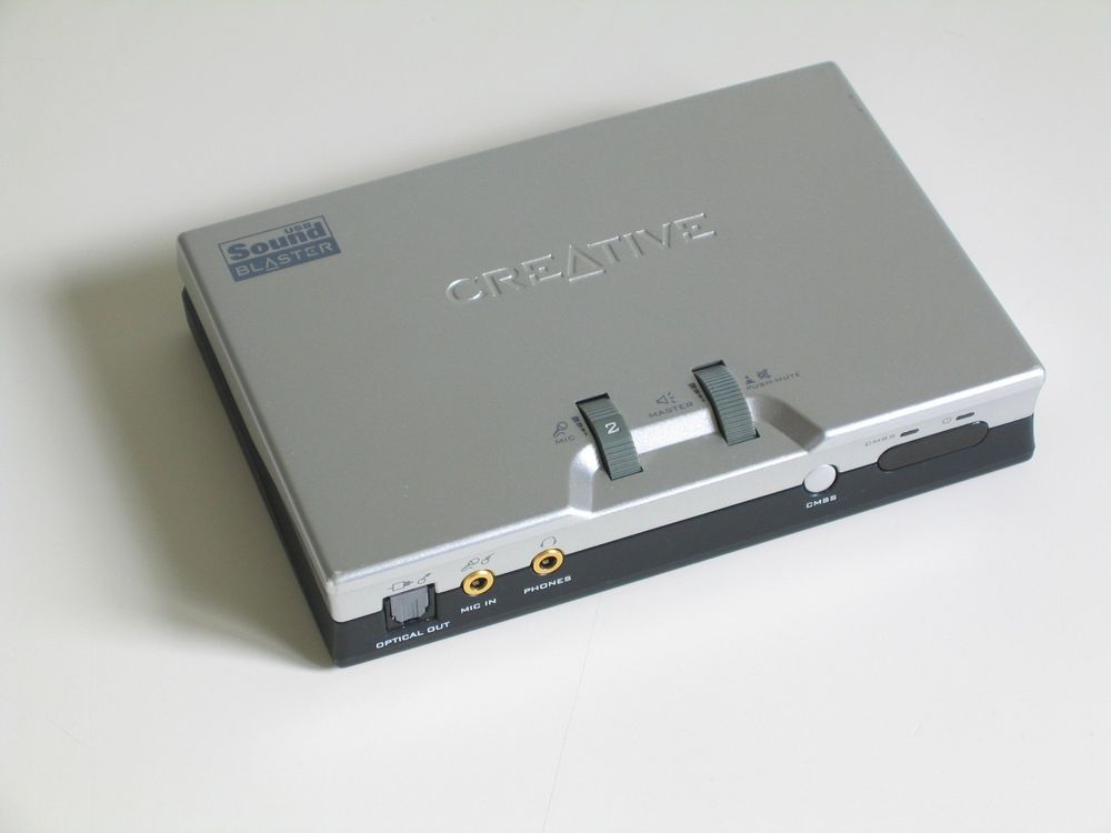 Creative Sound Blaster 24-bit 48kHz USB External Sound Card (Gebraucht ...