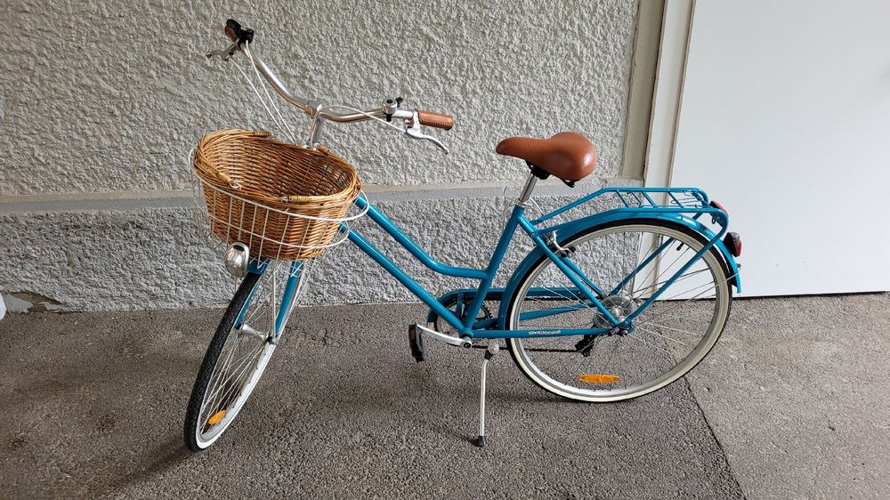 wunderschönes türkisfarbenes Fahrrad von Gangurru (Gebraucht) in ...