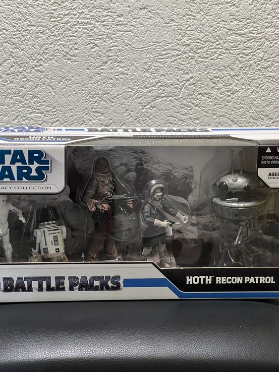 Star Wars Battle Pack Hoth Recon Patrol Legacy Collection . (Neu und ...