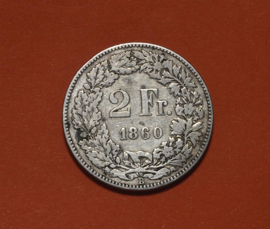 2 Franken 1860 (Gebraucht) in Oberglatt ZH für CHF 55 – mit Lieferung auf Ricardo kaufen