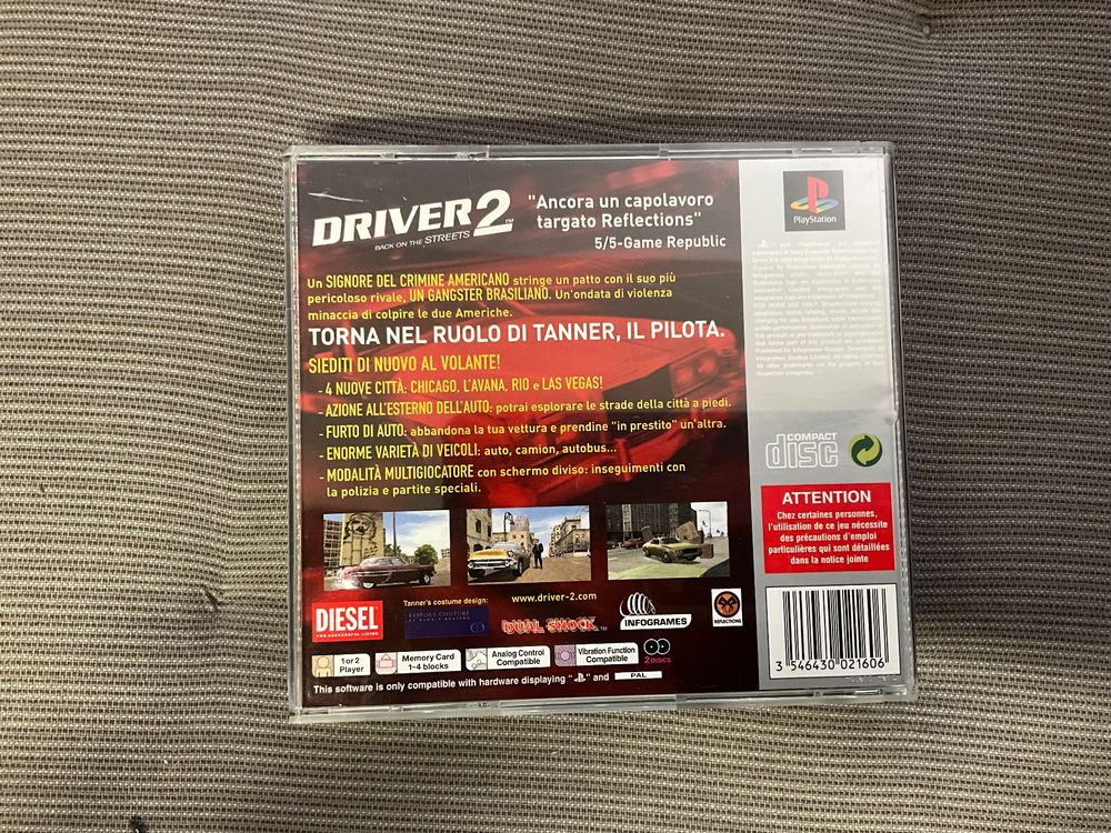 Driver 2 Ps1 | Kaufen auf Ricardo