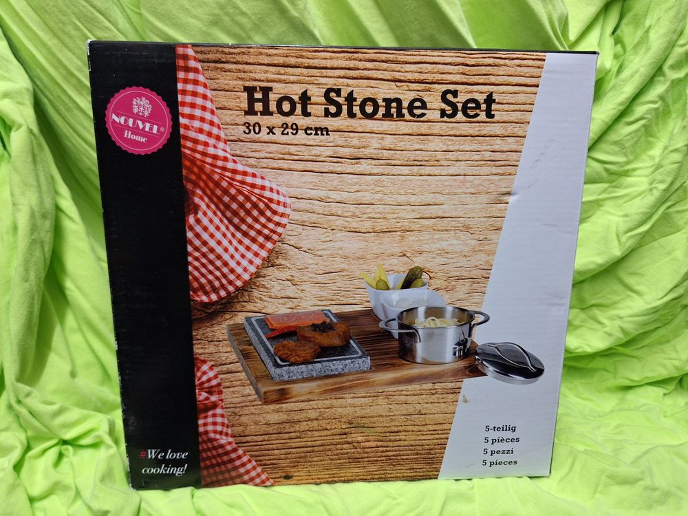 Zwei mal "Heisser Stein Set" | Kaufen auf Ricardo