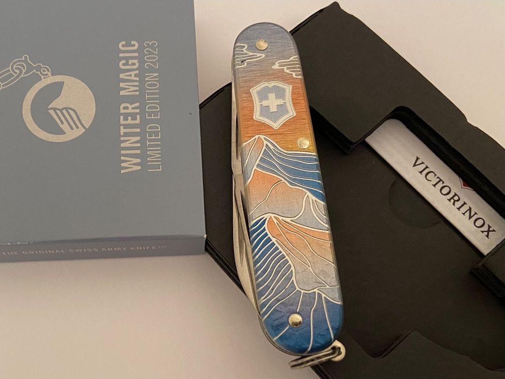 Victorinox Cadet Alox Winter Magic 2023 LE limited Sammler (Neu und ...