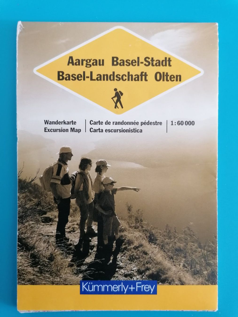 Wanderkarte Aargau, Basel-Stadt, BL, Olten 🌞1:60'000 (Gebraucht) in Emmenbrücke für CHF 9.9 ...