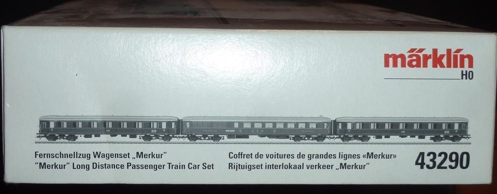Märklin 43290 - 3 F-Zug Wagen "MERKUR" (D'occasion) à Arisdorf pour CHF 110 – avec livraison ...