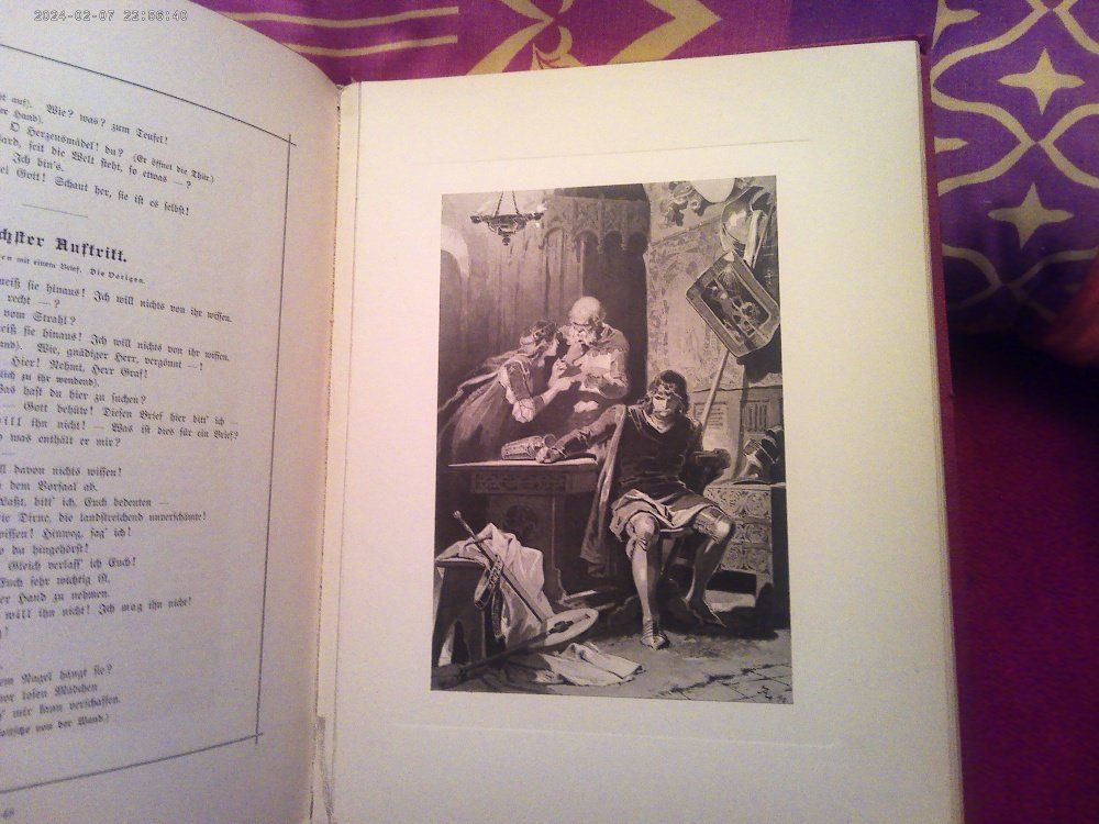 Das Käthchen von Heilbronn, illustrierte Ausgabe, antik 1890 (Gebraucht ...