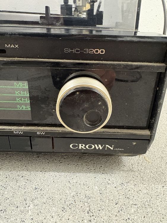 CROWN SHC-3200 Plattenspieler ab Fr. 1.- (Gebraucht) in Perlen für CHF ...