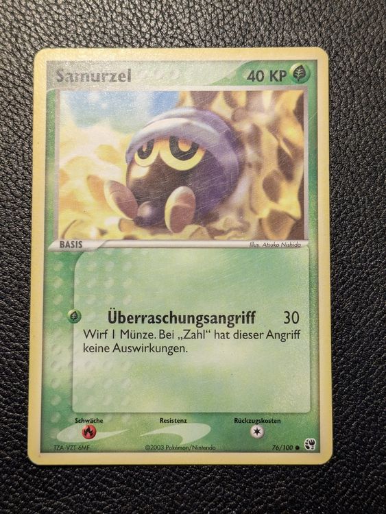 Pokemon Samurzel 76/100 EX Sandsturm (Gebraucht) in St. Gallen für CHF ...