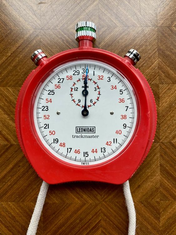 LEONIDAS trackmaster Stoppuhr | Kaufen auf Ricardo