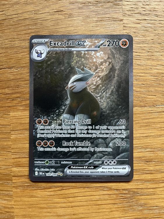 Excadrill ex - Pokemon Black Bolt (Neu (gemäss Beschreibung)) in ...