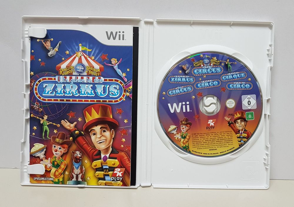 Wir gehen in den Zirkus 4 Wii (Gebraucht) in Schüpfheim für CHF 12.8 ...
