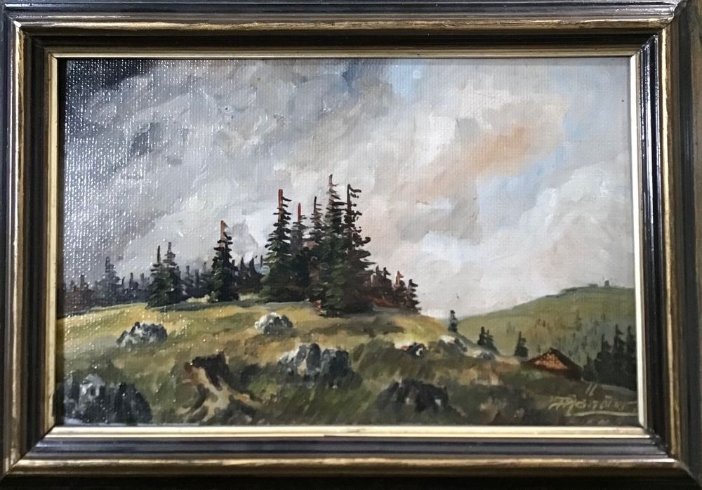 Landschaft Gemälde Unleserlich Signiert (Gebraucht) in Root für CHF 10 – mit Lieferung auf ...