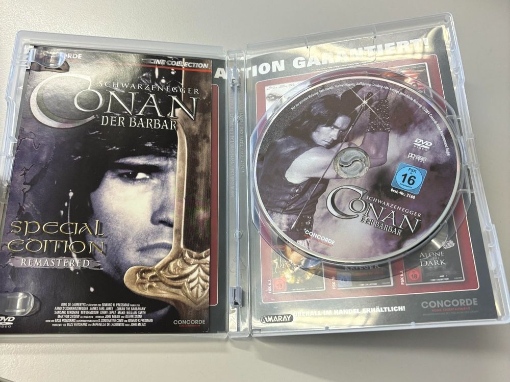 DVD : Schwarzenegger Conan der Barbar (Gebraucht) in Liebefeld für CHF ...