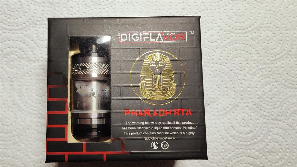 Pharaoh RTA von Digiflavor Verdampfer (Gebraucht) in Basel für CHF 5 ...