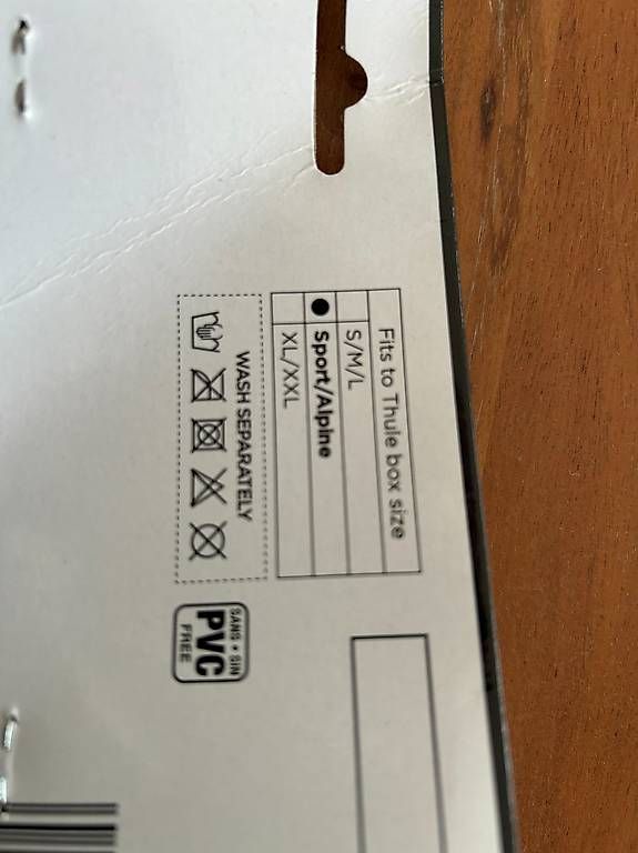 Neue Thule Dachbox Hülle XL / XXL / Sport Alpine (Gebraucht) in Reiden ...