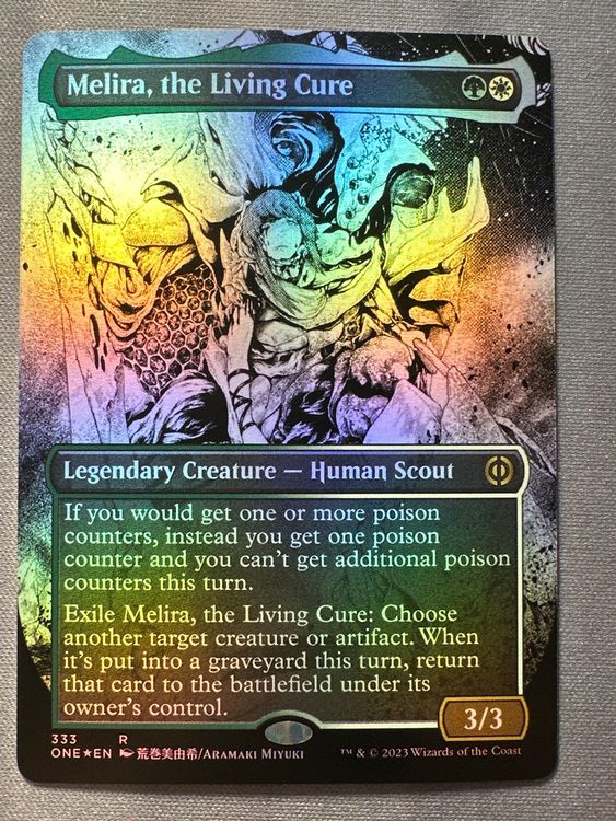 Melira The Living Cure Foil Variant 333 Phyrexia One Kaufen Auf Ricardo