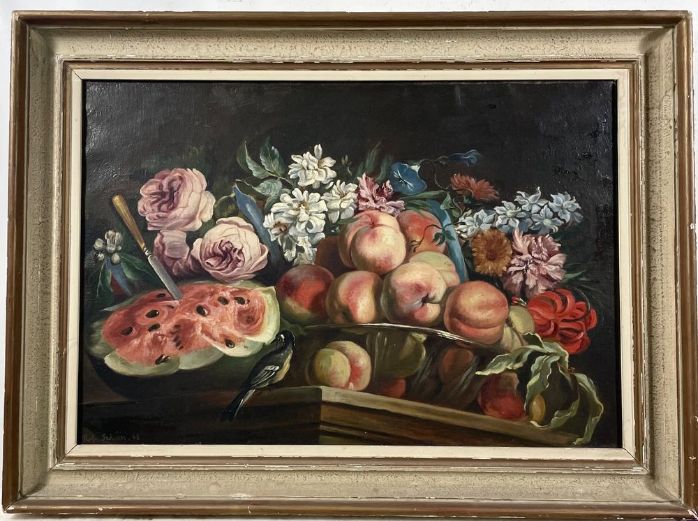 Robert Schiess (1896-1956) grosses Gemälde - Stillleben | Kaufen auf ...