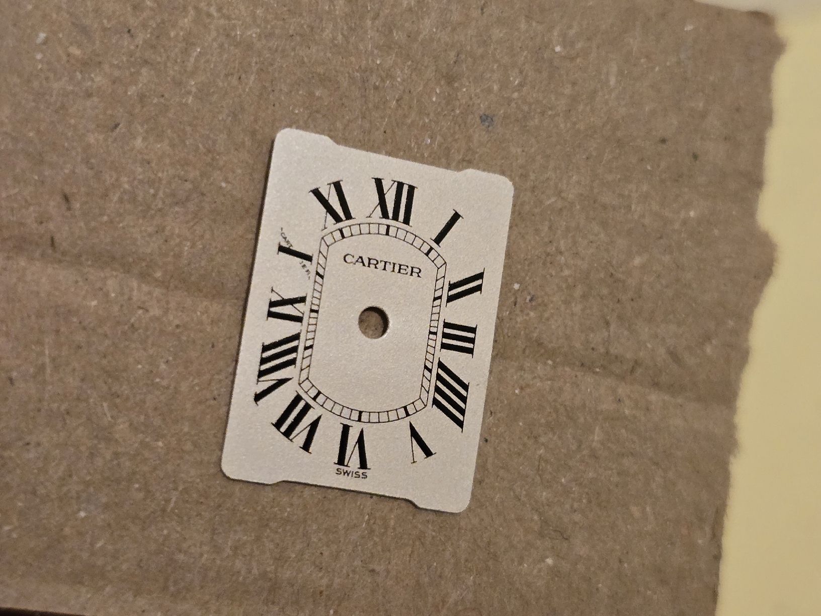 Cartier, cadran de montre vintage, authentique, pièce rare (D'occasion ...