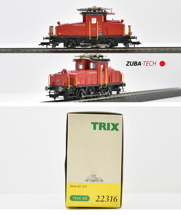 Trix 22316 Rangierlok Ee 3/3 SBB GS H0 Digital mit OVP (D'occasion) à ...