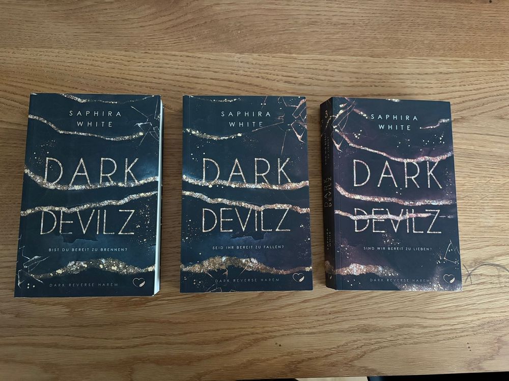 Dark Devilz Reihe, Saphira White, Band 1-3, Super Zustand (Gebraucht ...