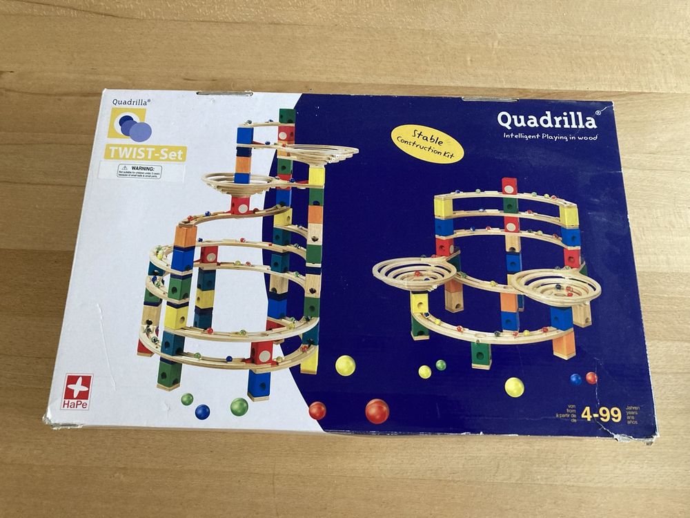 Quadrilla Kugelbahn Twist-Set (Gebraucht) in Rickenbach ZH für CHF 35 ...