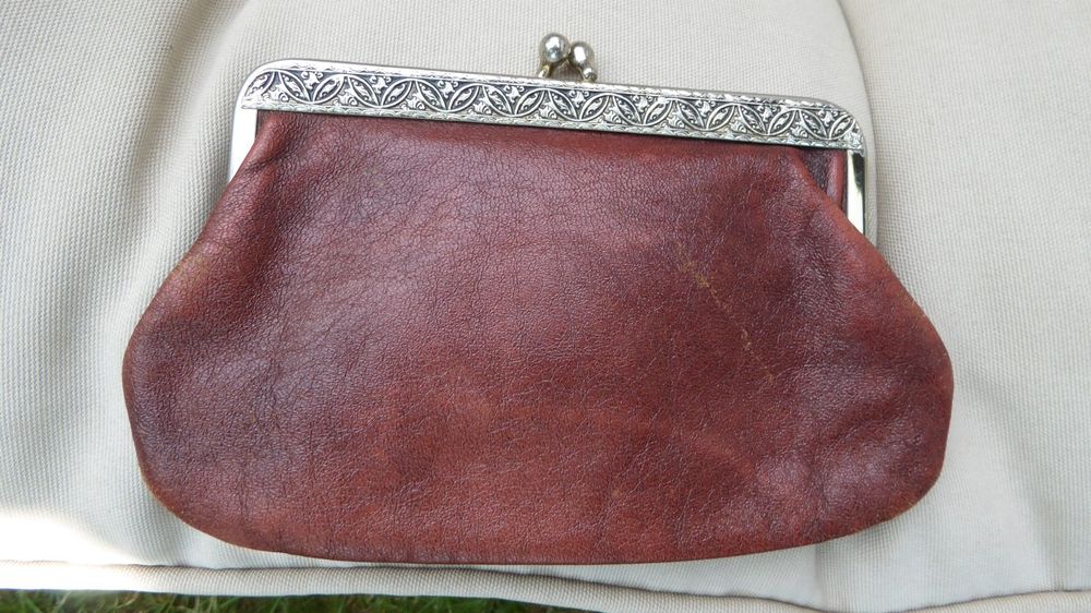 Antikes Leder Portmonnaie | Kaufen auf Ricardo