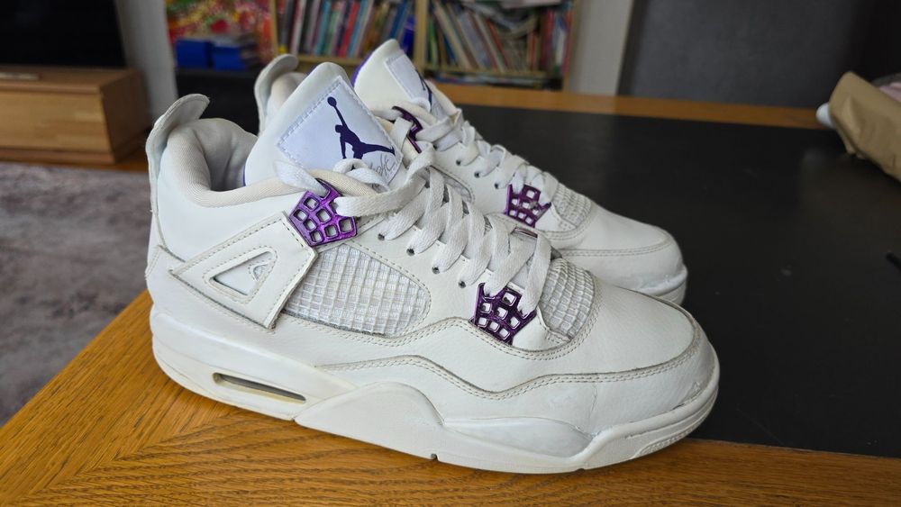 Jordan 4 Retro Metallic Purple | EU44 (Gebraucht) in Wallisellen für ...