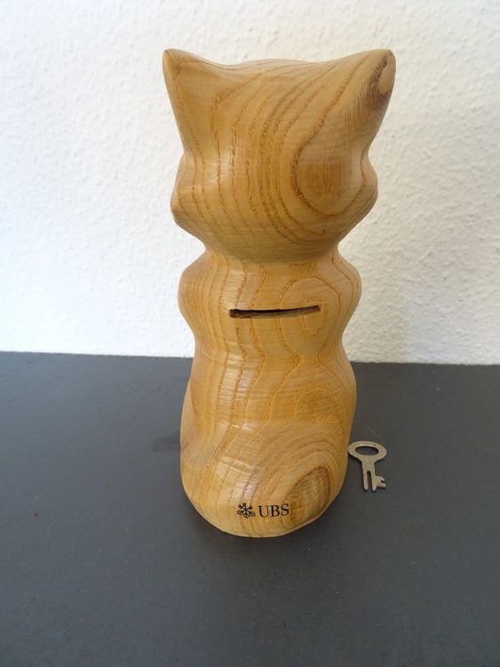 UBS/SBG Holzkässeli Brienzer Schnitzerei Jobin Fuchs Topsy | Kaufen auf Ricardo