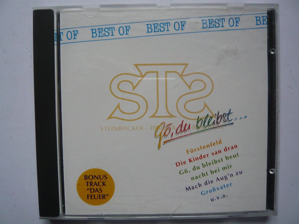 2CD STS Best Of STS & STS master series (Gebraucht) in Winterthur für ...