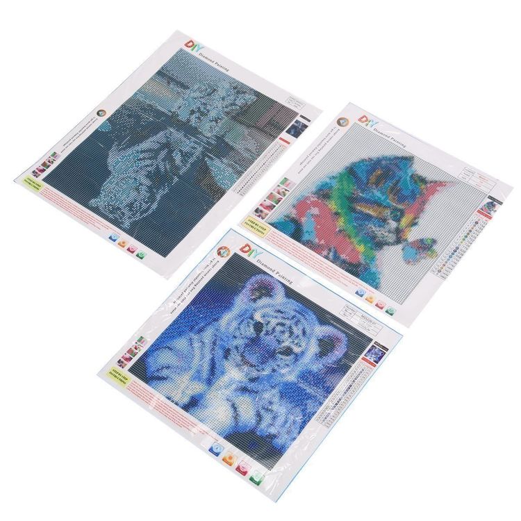 3x Diamond Painting jedes Alter geeignet (Neu (gemäss Beschreibung)) in ...