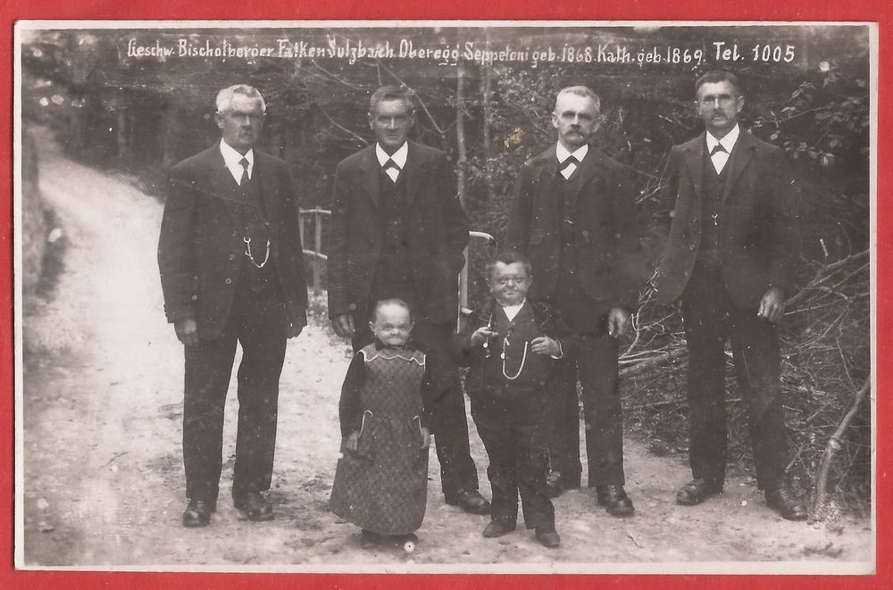 Oberegg - Seppetoni und Katharina - Fotokarte ca. 1930 (Gebraucht) in ...