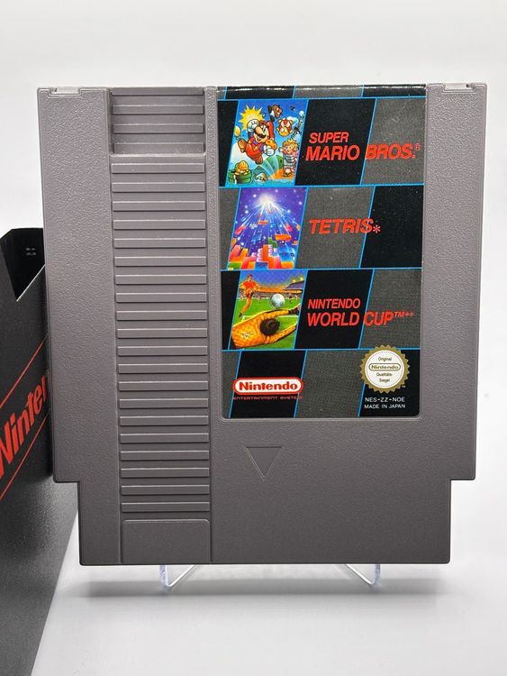 NES - 3 in 1 Super Mario Bros / Tetris / World Cup (Gebraucht) in ...