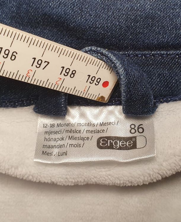 Kinder Jeans-Winterjacke von Ergee Größe 86/12-18 Monate | Kaufen auf ...