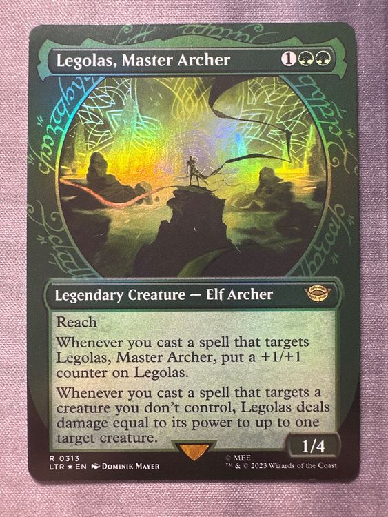 Legolas, Master Archer FOIL 0313 Lord of the Rings (Neu (gemäss ...