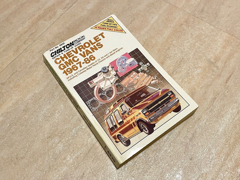 Chevrolet Van und GMC Van Reparaturhandbuch 1967 bis 1986 | Kaufen auf Ricardo